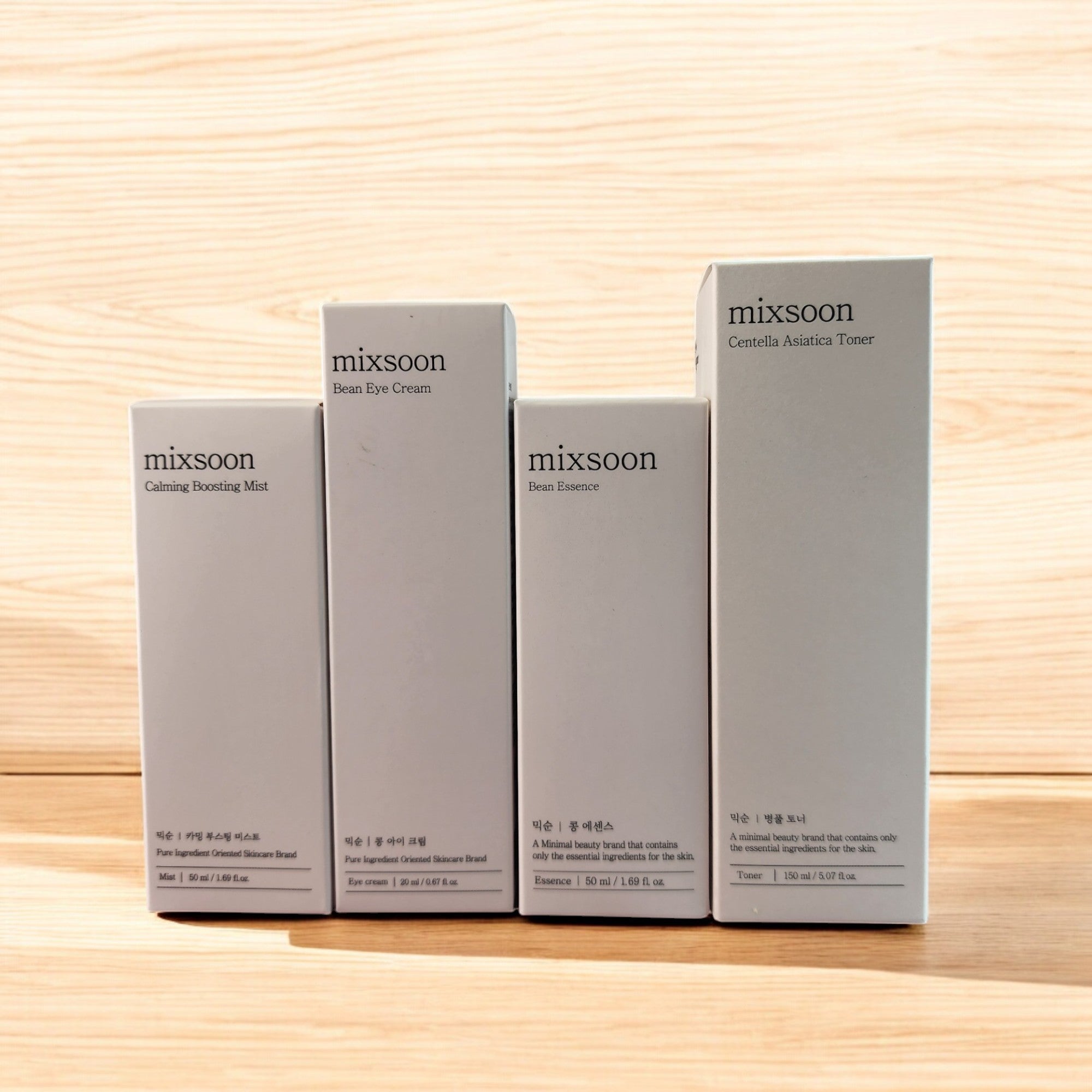 [Mixsoon] Pure Skin Care Set – Hydration & Soothing Essentials – AuraCasa